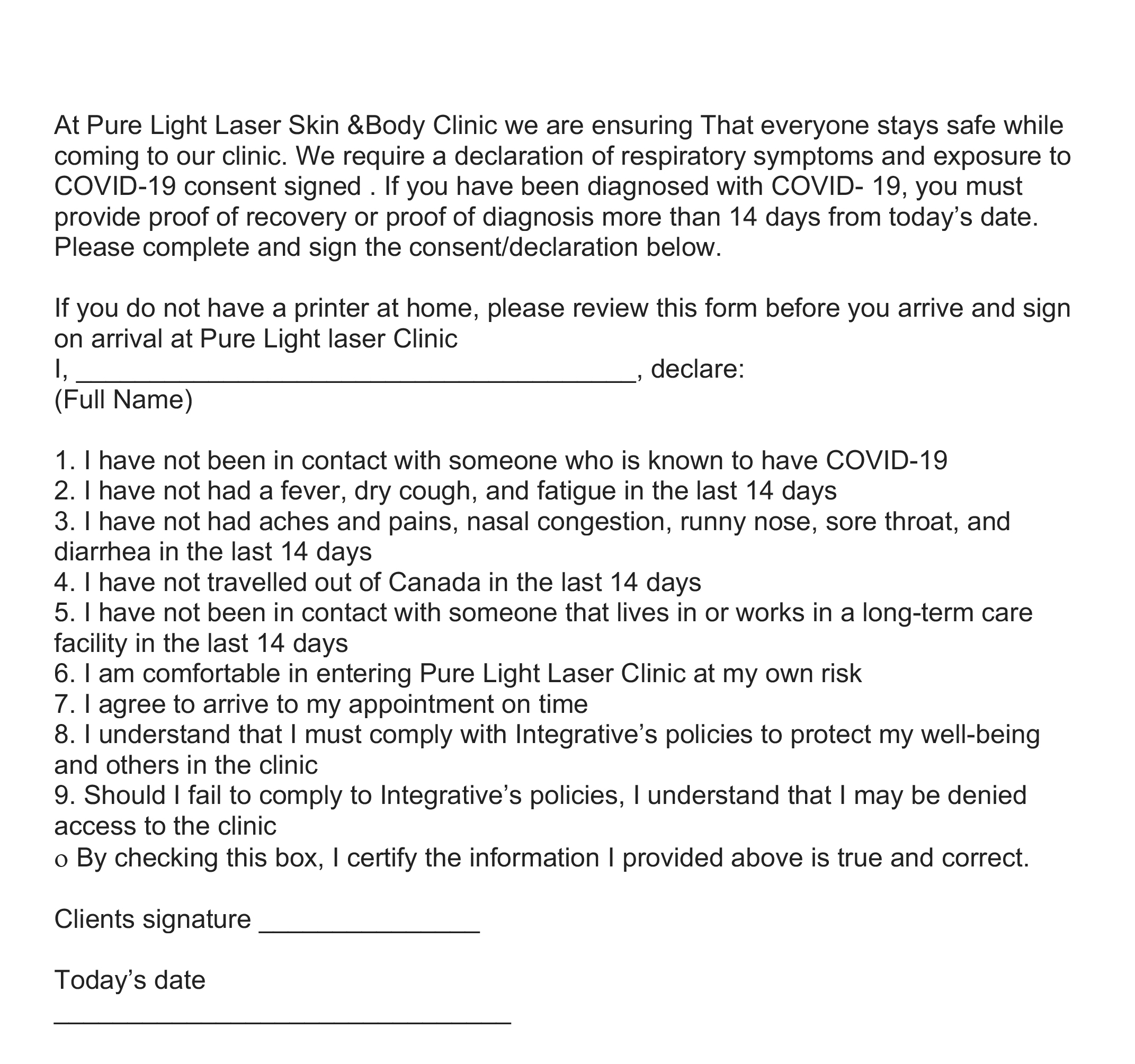 PureLight-Covid-19-Consent-Form